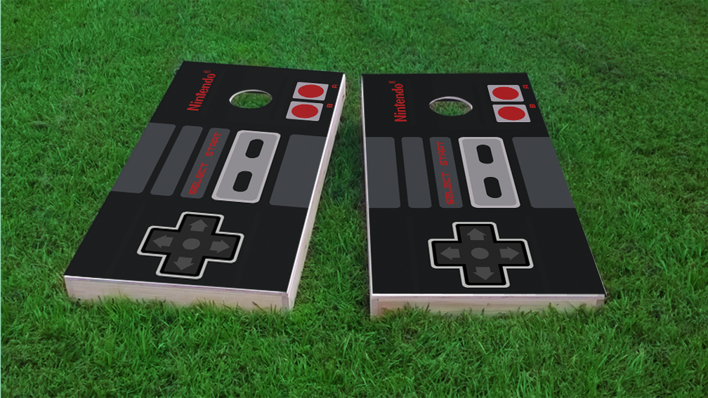 Game Themed Custom Cornhole Board Game Sets