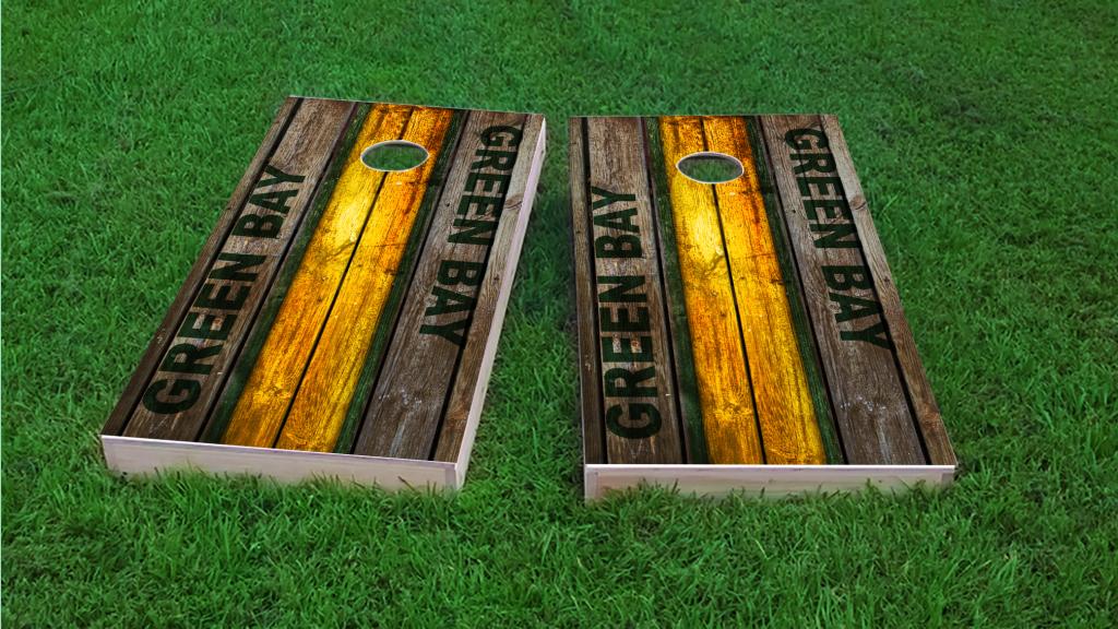 Different Types of Football Themed Custom Cornhole Boards